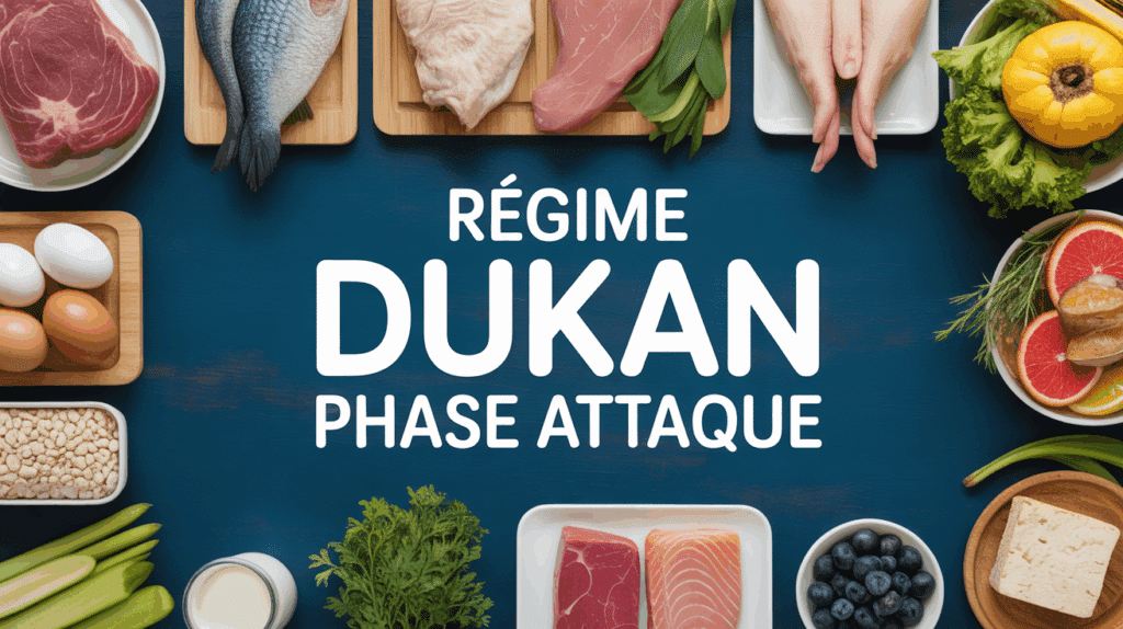 Phase d’attaque Dukan : liste des 72 aliments autorisés et c