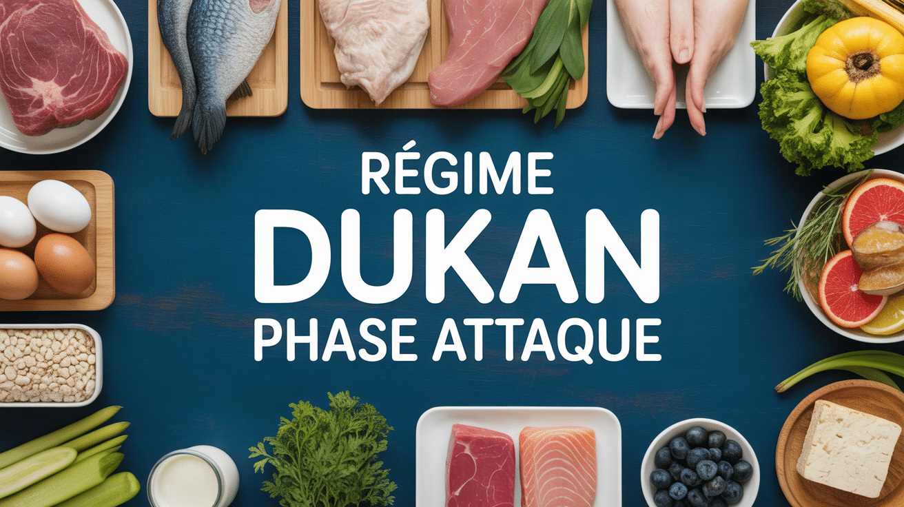 Phase d’attaque Dukan : liste des 72 aliments autorisés et c