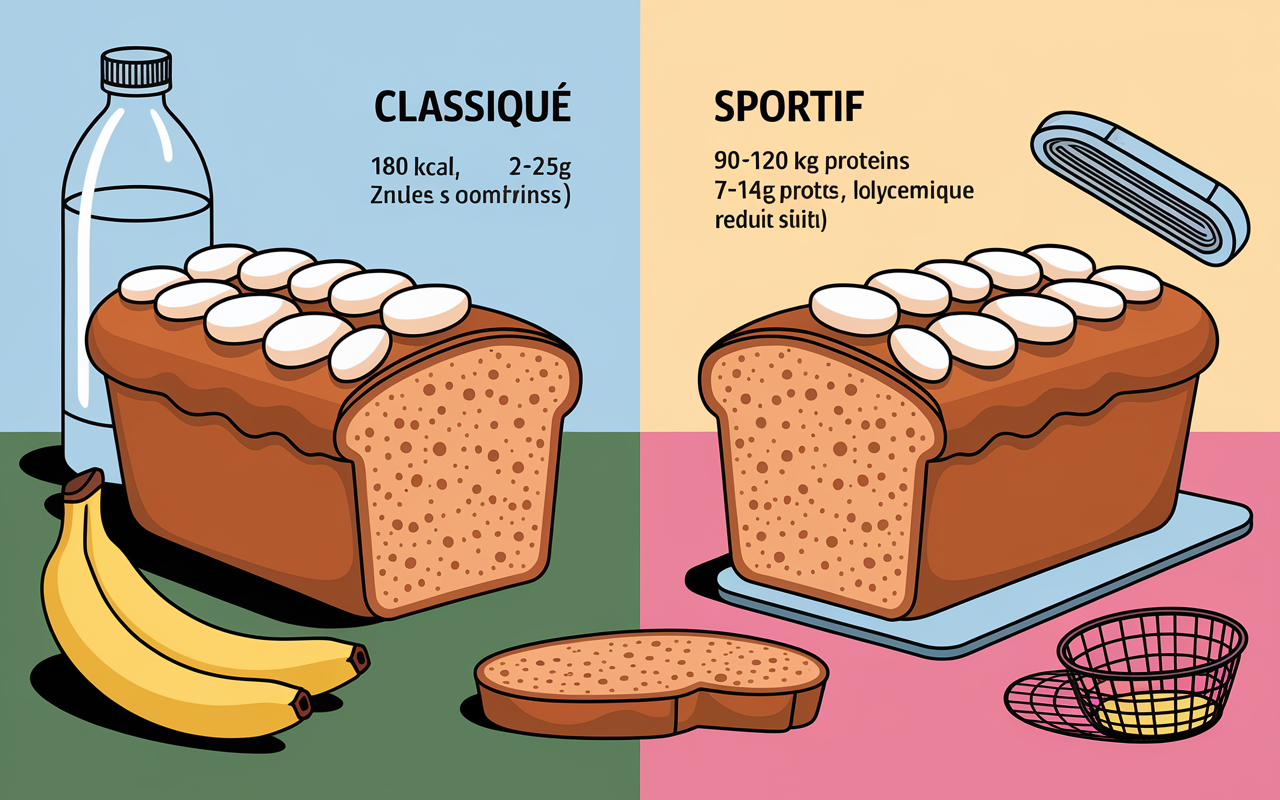 Banana bread sportif : l’encas énergétique qui conjugue plaisir et ...