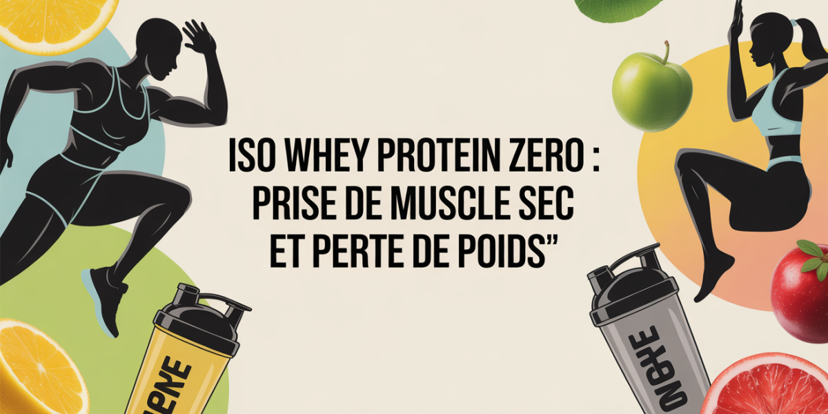 Iso whey protein zero la protéine pure pour performer sans compromis